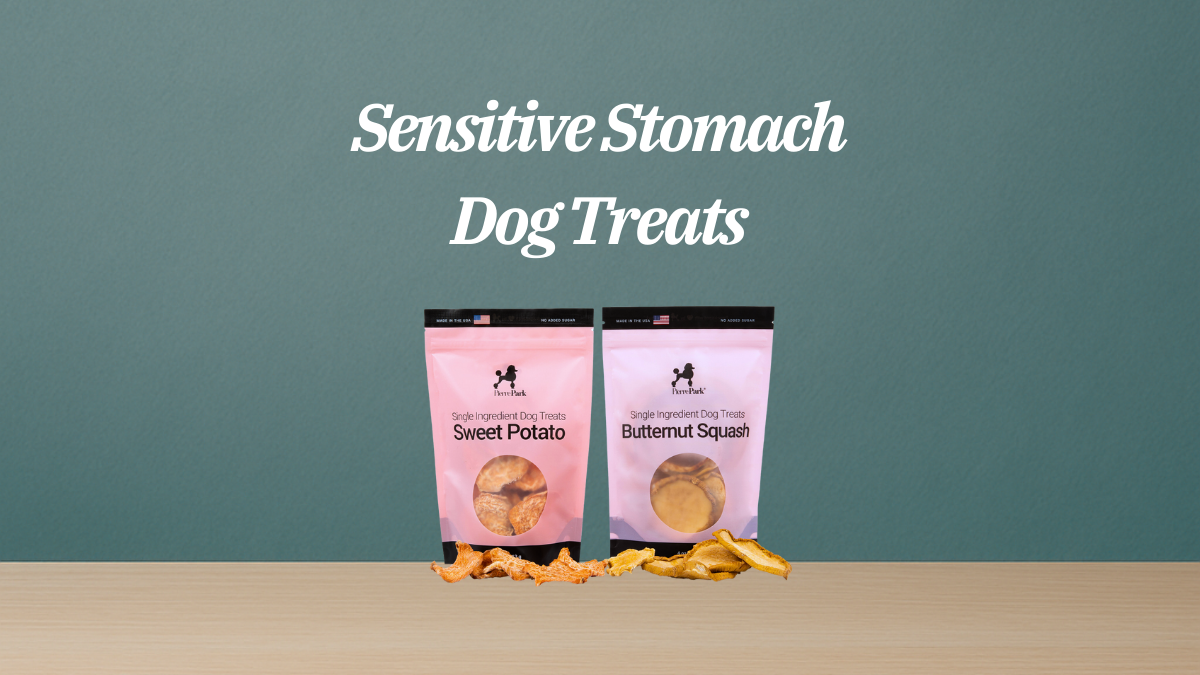 Dog Treats for Sensitive Stomachs · Gentle & Digestible · PierrePark